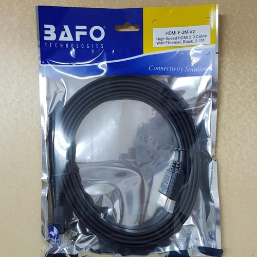 Jual BAFO Kabel / Cable HDMI to HDMI male Pipih/Gepeng Original [2M 3M ...