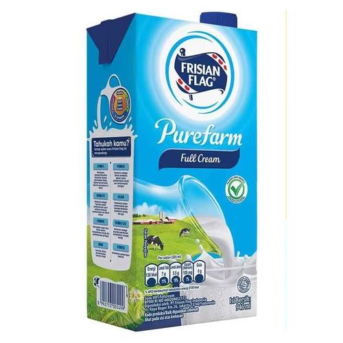 Jual Frisian Flag Bendera Purefarm Susu UHT Full Cream 946ml - Kota Malang - Inti Boga | Tokopedia