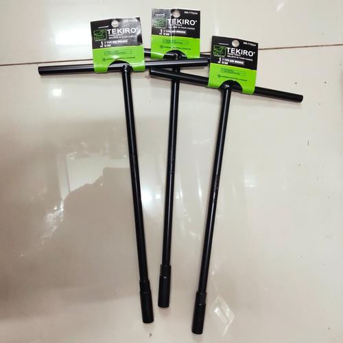 Jual Paket kunci T TEKIRO 3 batang 8 10 12 13 14 mm Sok T type box wrench - Hitam 12mm - Jakarta ...