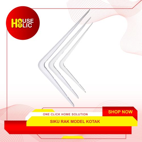 Jual Siku Rak Dinding Kotak Besi Siku Penyangga Siku Rak / Shelf ...