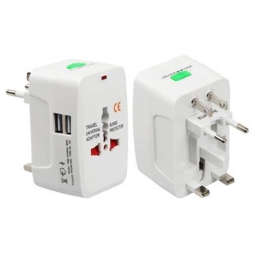 Jual Universal Travel Adaptor With Usb / Colokan Listrik International ...