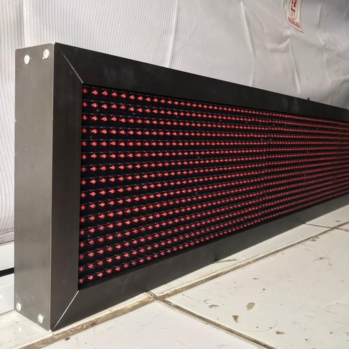 Jual Frame led running text Bahan Almunium untuk 2 modul p10 - LED DIP ...