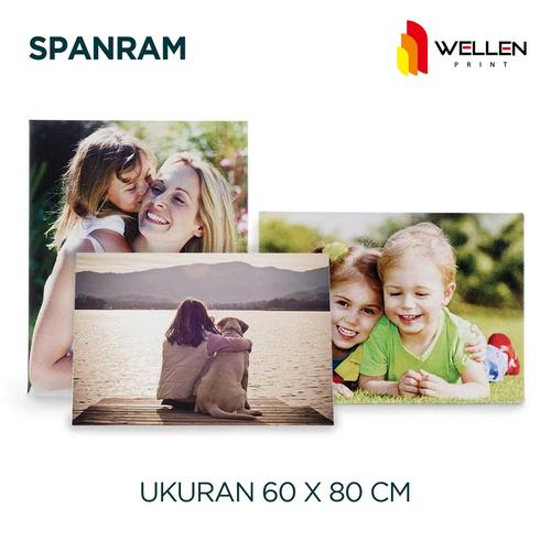 Promo Cetak / Print Spanram Foto / Photo Kanvas / Canvas Rangka Kayu 60 ...
