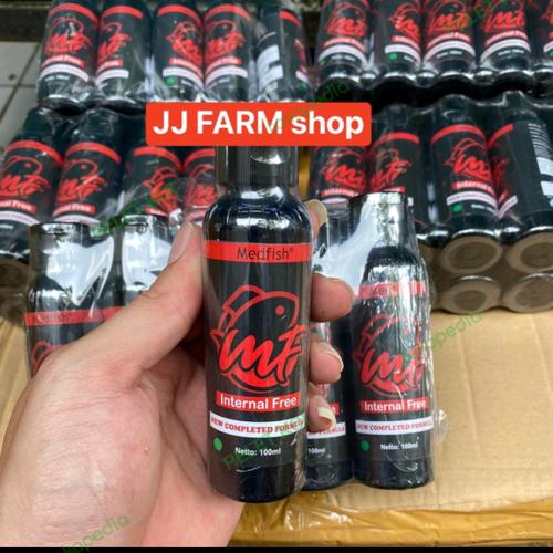 Jual MEDFISH INTERNAL FREE 100ml obat ikan kembung buncit berput cuci ...