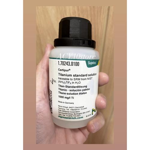 Jual MERCK 1.70243.0100 Titanium Standard Solution 100ml - Jakarta ...