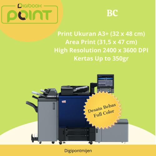 Jual Cetak Print Hitam Putih Kertas BC/Manila 200 gr Ukuran 32,5 cm x ...