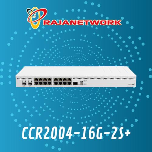 Jual MikroTik CCR2004-16G-2S+ Cloud Core Router CCR 2004 16G 2S ...