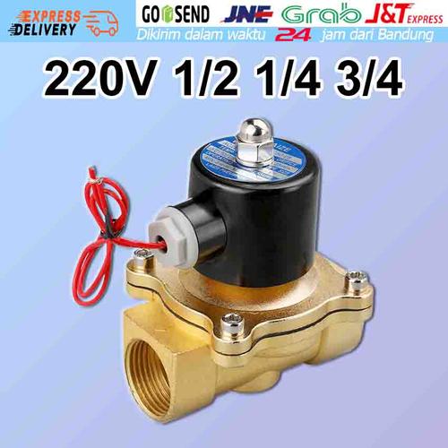 Jual Electric Selenoid Water Valve 1/2 - 3/4 - 1/4 Inch Solenoid ...
