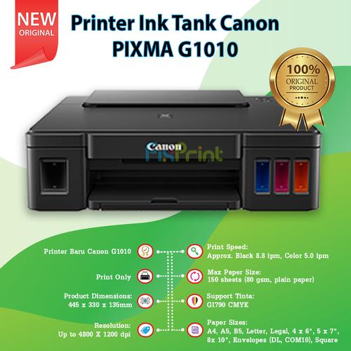 Jual printer canon G1010(print only) Printer Canon Baru SEMARANG - Original Ink - Kota Semarang ...