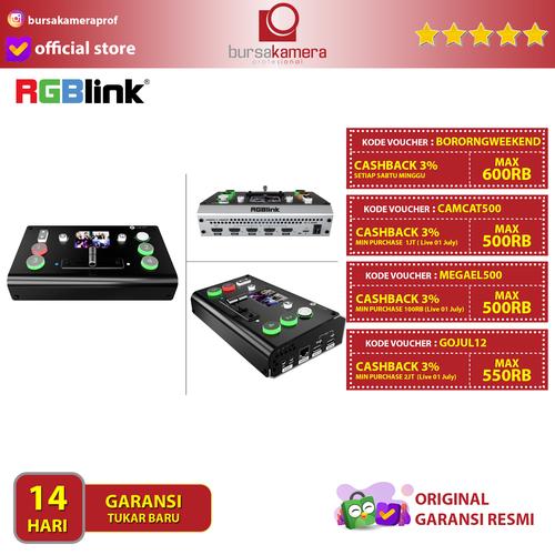 Promo RGBlink Mini Pro Dual Channel 4K Video Switcher ORIGINAL GARANSI ...