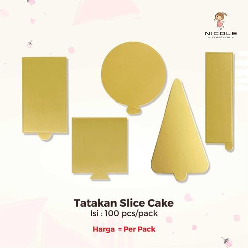 Jual Paper Slice/Alas Slice/Cake Slice by Nicole Creation Jakarta ...