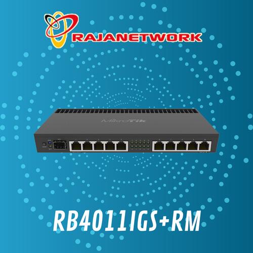Jual Mikrotik RouterBoard RB4011iGS+RM - Jakarta Pusat - Rajanetwork ...