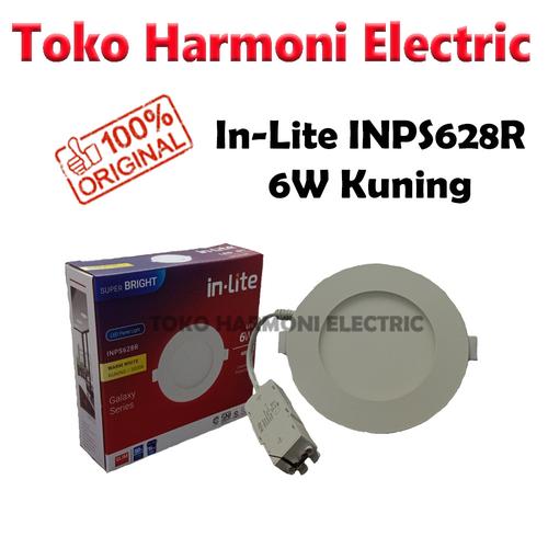Jual LAMPU PANEL LED DOWNLIGHT BULAT IN-LITE INLITE 6WATT INBOW ...