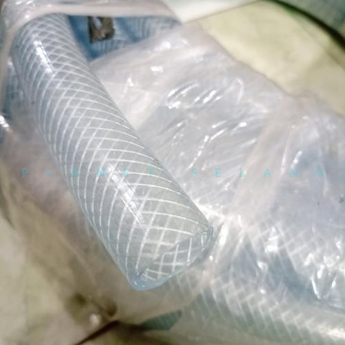 Jual Selang Air Bening Benang 1 Inchi Tebal 2 MM Meteran Murah - Hijau ...