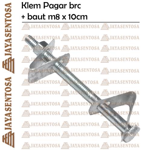 Jual Klem BRC + Baut Mur 10cm / clamp BRC - Jakarta Pusat - jaya ...