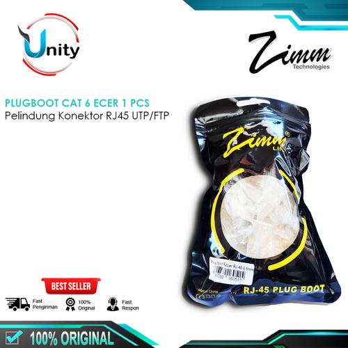 Jual Plug Boot RJ45 FTP UTP CAT6 Connector RJ45 Pelindung RJ-45 Ecer ...