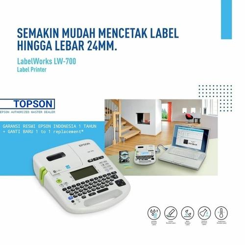 Jual Epson LW-700 Printer label Barcode QR code vinyl ( outdoor ...