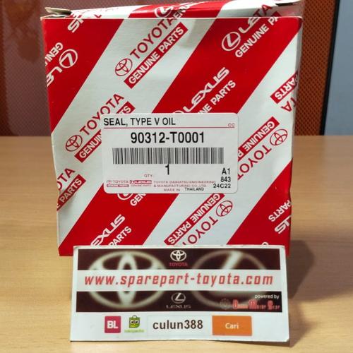 Jual Seal Type Oil - Seal Roda Depan Toyota Fortuner 90312-T0001 ...