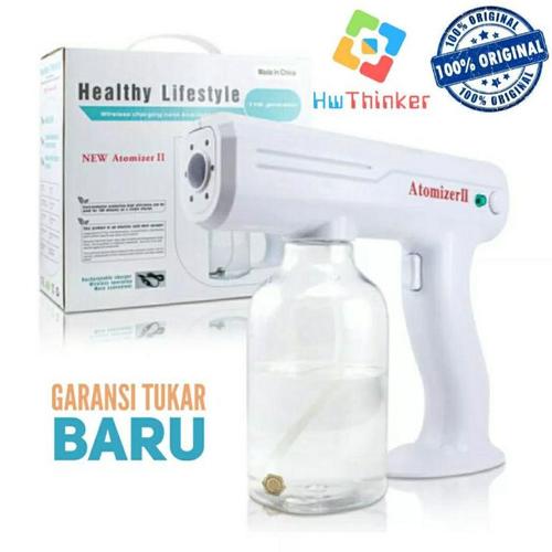 Jual New ATOMIZERII Nano Spray Disinfectant Gun Cordless Portable 800ml ...