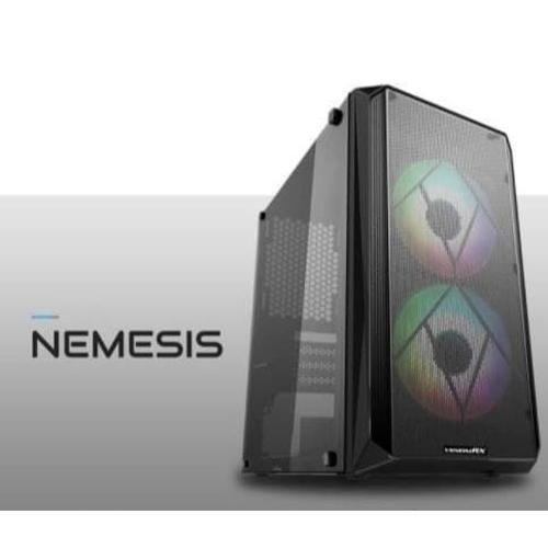 Jual CASING PC VENOMRX NEMESIS FREE 2 RGB Fan Crystal Acrylic MATX ...