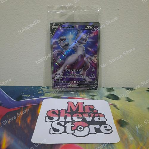 Jual Pokemon TCG Pokemon Go Mewtwo V Promo FA Full Art (English ...