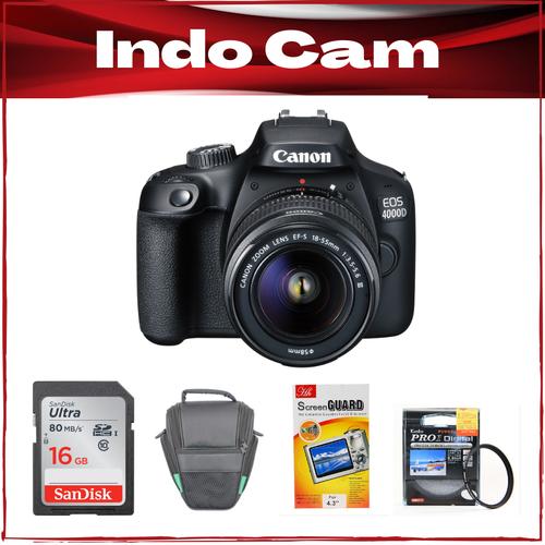 Jual CAMERA CANON EOS 4000D KIT 18-55MM / PAKET CANON EOS 4000D KIT ...