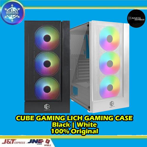 Jual CUBE GAMING LICH GAMING CASE - Putih - Kab. Semarang - waroeng ...