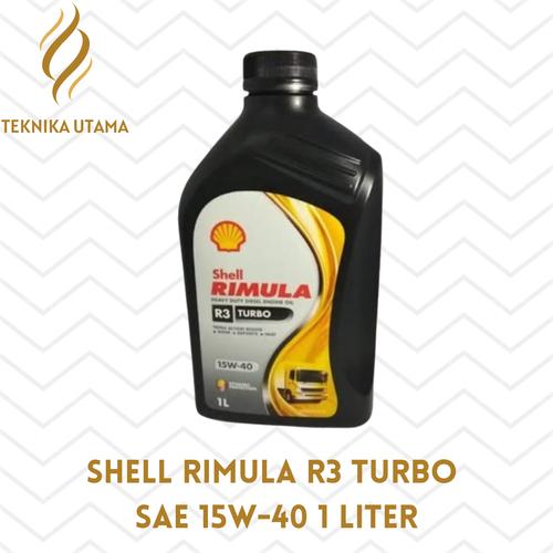 Jual OLI SHELL RIMULA R3 TURBO SAE 15W-40 1 LITER - Kota Semarang ...