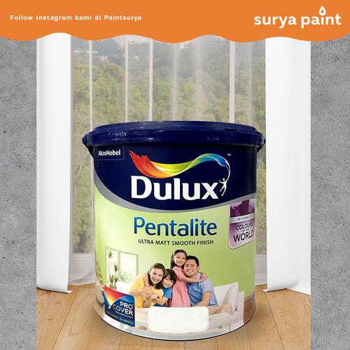 Jual Dulux Cat Tembok Interior Pentalite Brilliant White - 2,5Ltr ...