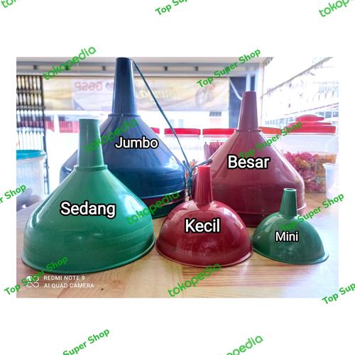 Jual Corong Plastik Berbagai Ukuran - Jumbo - Besar - Sedang - Kecil ...