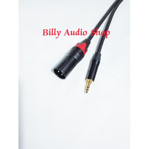 Promo KABEL AUDIO CANON XLR MALE KE JACK MINI STEREO 1 - 20 METER - 16 ...
