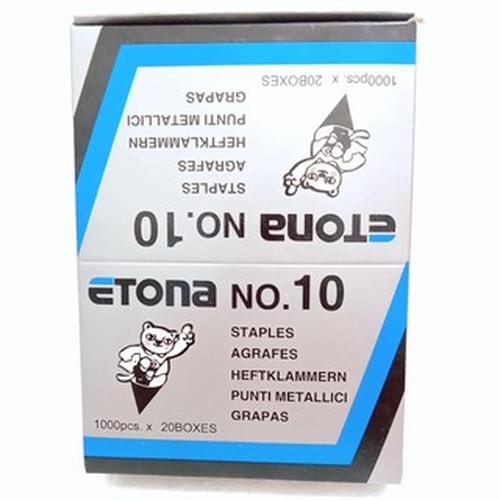 Jual Isi hecter Etona No.10/Staple Etona No.10 (isi 20 pack) - Kota ...