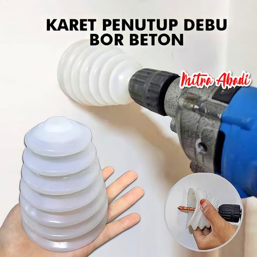 Jual Karet Penutup Debu Bor Beton / Dust Cover Mesin Bor Listrik Anti ...