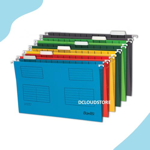 Jual Bantex Map Gantung F4 Folio Suspension File Merah Biru Hijau ...
