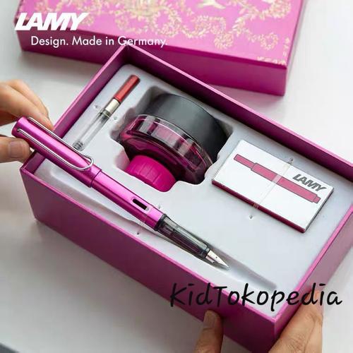 Jual Lamy Fountain Pen Original Pena Lamy Gift Box set - 4, EF ...