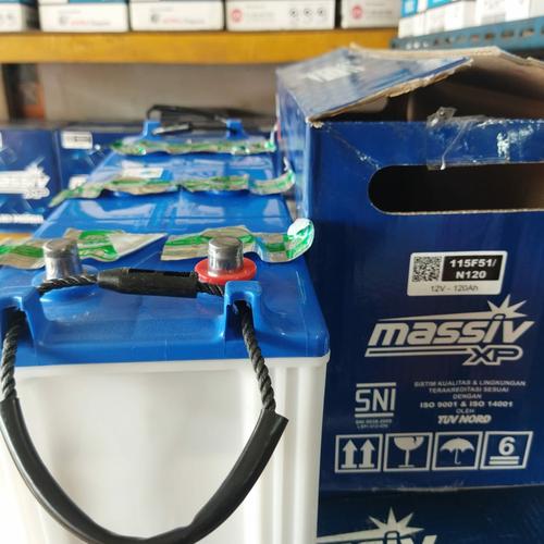 Jual Aki basah massiv xp n120 12v120ah 12v 120ah 115f51 battery kapal ...