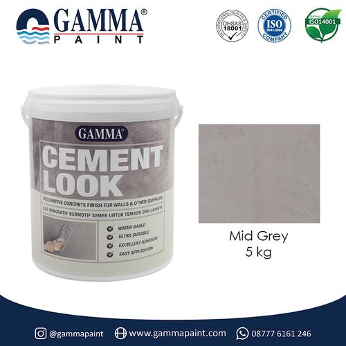 Jual CEMENT LOOK Base - 5Kg - Cat Motif Concrete Semen Ekspos, Bahan ...