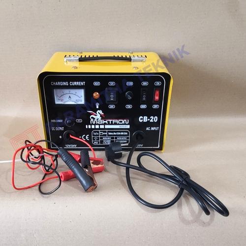 Jual Battery charger / cas aki / casan baterai accu CB-20 Maxtron ...