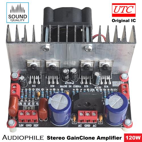 Jual Stereo Gainclone LM1875 HIFI Power Amplifier Low Noise Clean SQ Grade - DIY TDA2050 - Kota ...