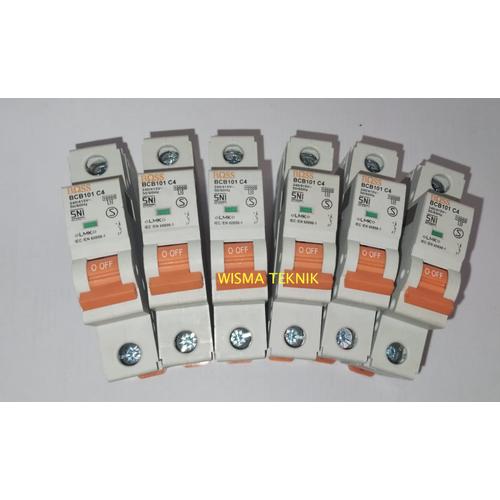 Jual MCB 1P 4 Amp BOSS 10 KA BCB101C4 - Jakarta Timur - Wisma Teknik ...