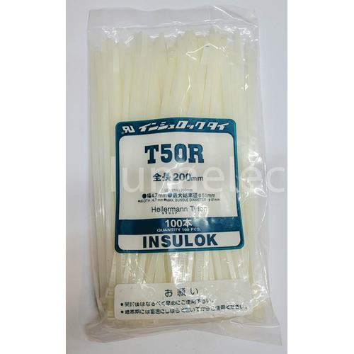 Jual Cable Ties T50R Insulok Natural - Jakarta Barat - Luna Electronics ...