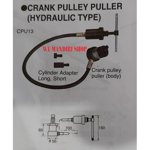 Jual CRANK PULLEY PULLER KTC ORIGINAL JAPAN CPU13 - Jakarta Utara - WL ...
