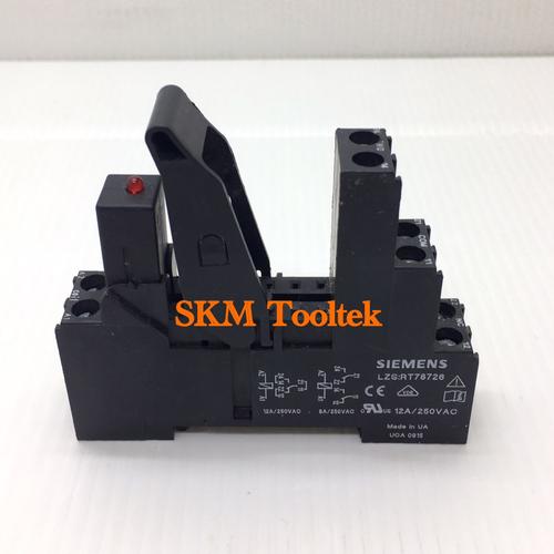 Jual Socket Relay Siemens 6 Pin LZS.RT78726 6/24Vdc - Jakarta Barat ...