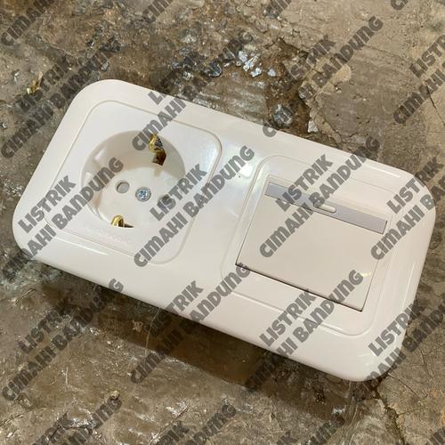 Jual Panasonic Saklar Tunggal (WEJ5541) + Stop Kontak CP (Child ...