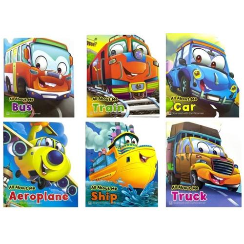 Jual All About Me Transportation Vehicles Storybook buku cerita seri ...