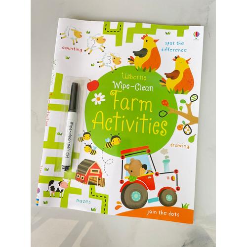 Jual [Part 2] Usborne Wipe Clean Activity Book Buku Impor Edukasi ...