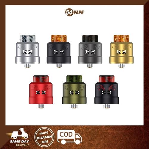 Promo Hellvape Dead Rabbit Max RDA 28mm Authentic - GOLD - Jakarta ...