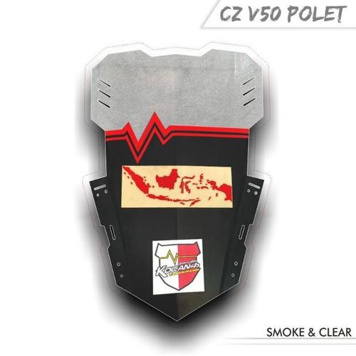 Jual [synam~part] Visor Adventure motif peta indonesia Fast respon ...