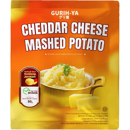 Jual Gurih-ya Cheddar Cheese Mashed Potato 50g| Gurihya Tepung Kentang ...