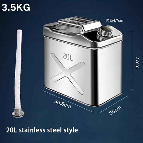 Jual Jerigen/Jerry can/Jerrycan/Kontainer 20L Stainless 304 tebal 0.8mm ...